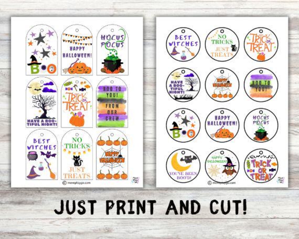 Boo Basket Printable Bundle, You've Been Boo'd Printable, Halloween ...