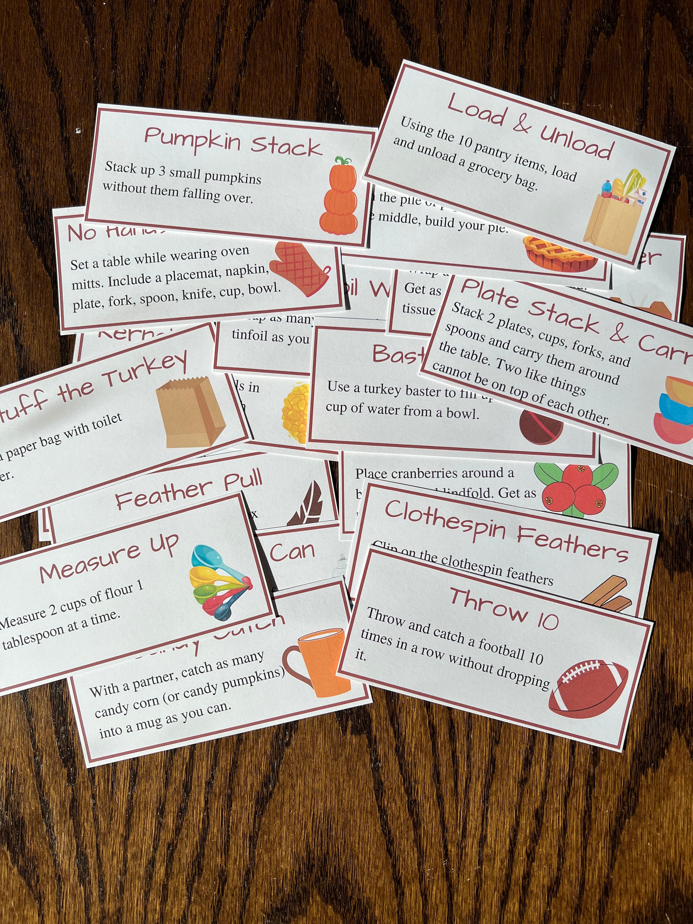 Thanksgiving Minute to Win It, Thanksgiving Game, Thanksgiving Party ...