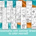 Summer Bookmarks / Printable Bookmarks for Summer Reading / Summer ...