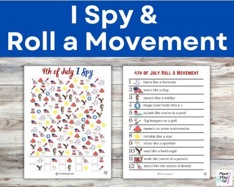 4th of July Printable Activity Bundle, Games Pack, Family Games ...