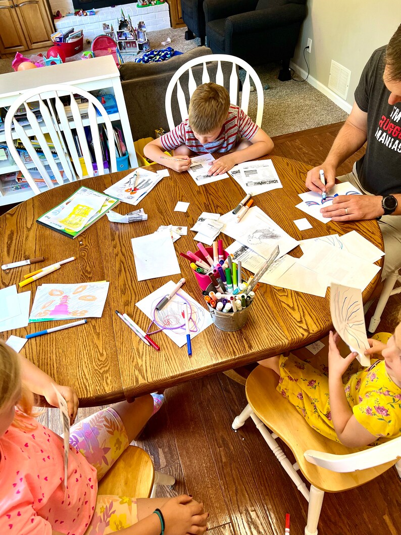 Fun 4th of July Pictionary Game for Kids, Independence Day Activity ...