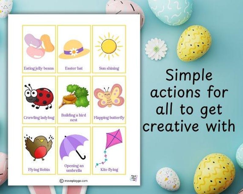 Easter Charades for Kids / Easter Games Printable / Easter Classroom ...