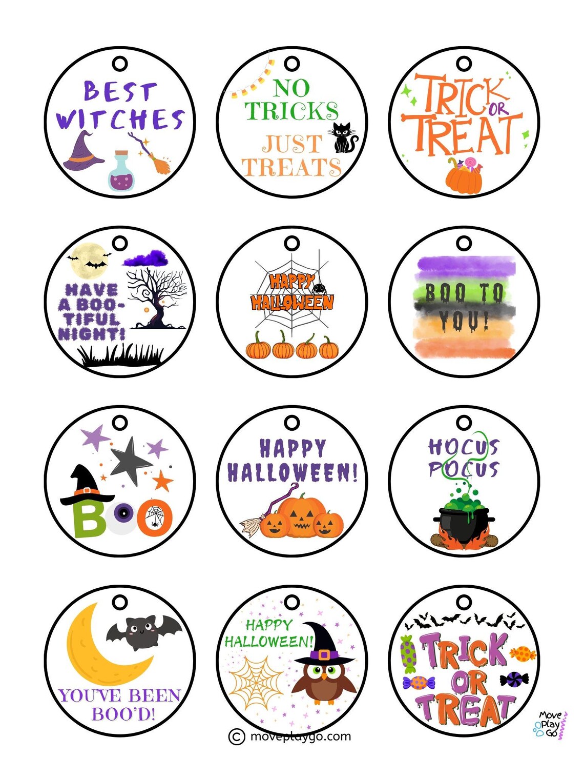 Boo Basket Printable Bundle, You've Been Boo'd Printable, Halloween ...