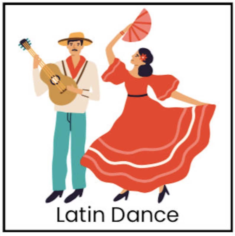 Dance Bingo, Dance Bingo Game, Dancing Bingo, Bingo Game for Dancers ...
