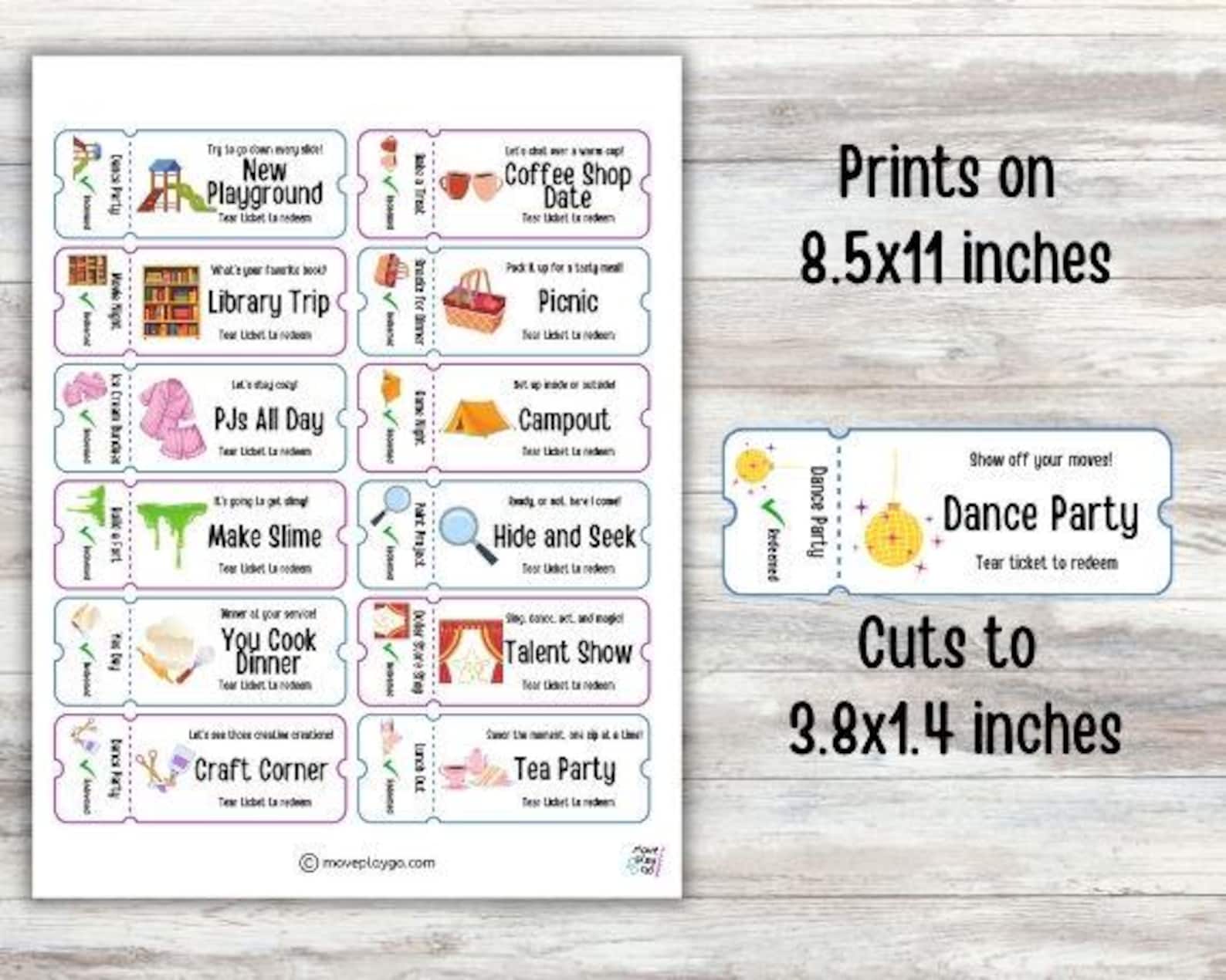 Coupon Book for Kids / Coupon Book Gift / Kids Coupons / Printable ...