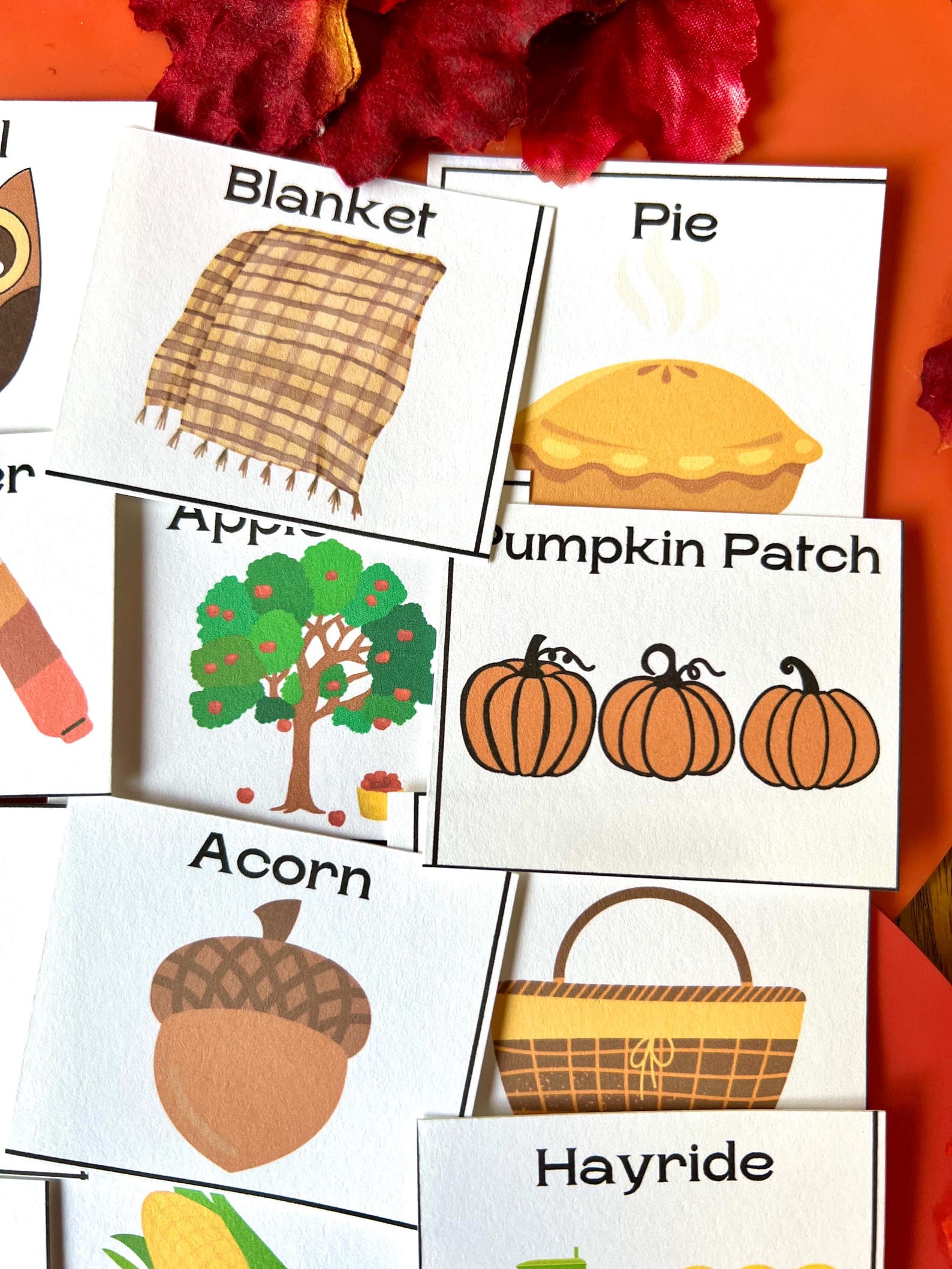 Fall Pictionary, Printable Kids Activities, Fall Activities for ...
