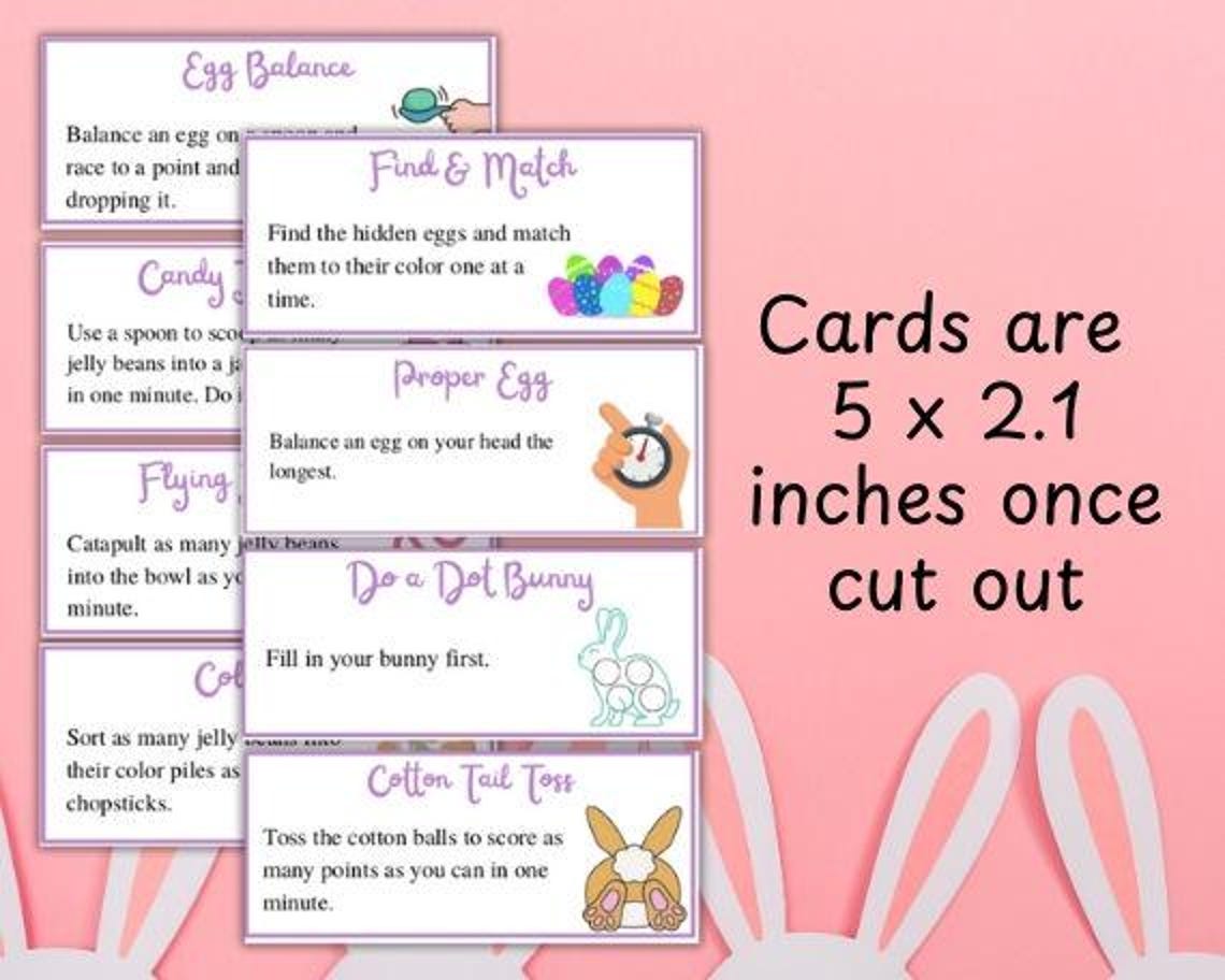 Easter Minute to Win It / Easter Classroom Games / Easter Family Games ...