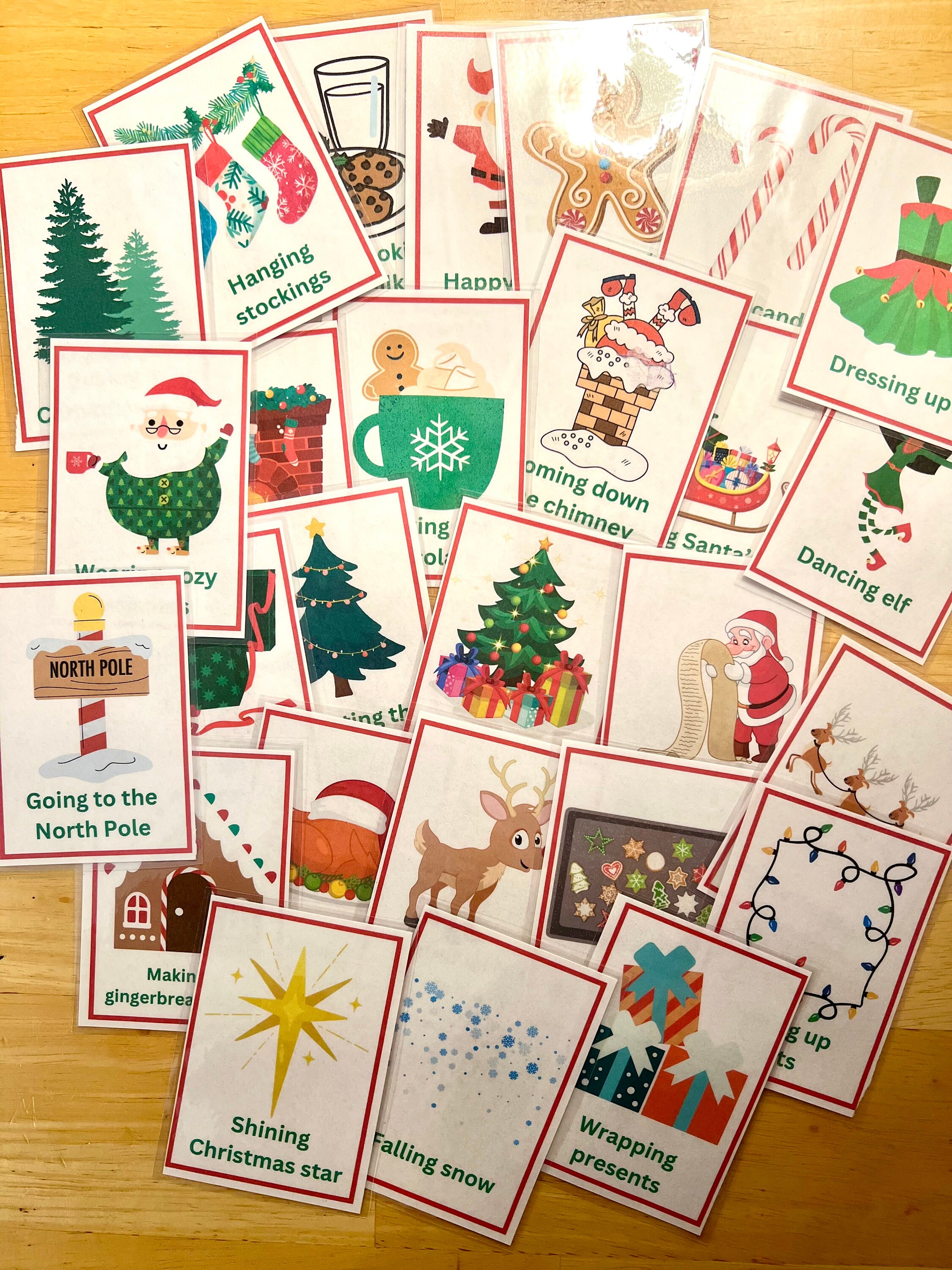 Printable Christmas Charades for Kids, Christmas Games Printable ...