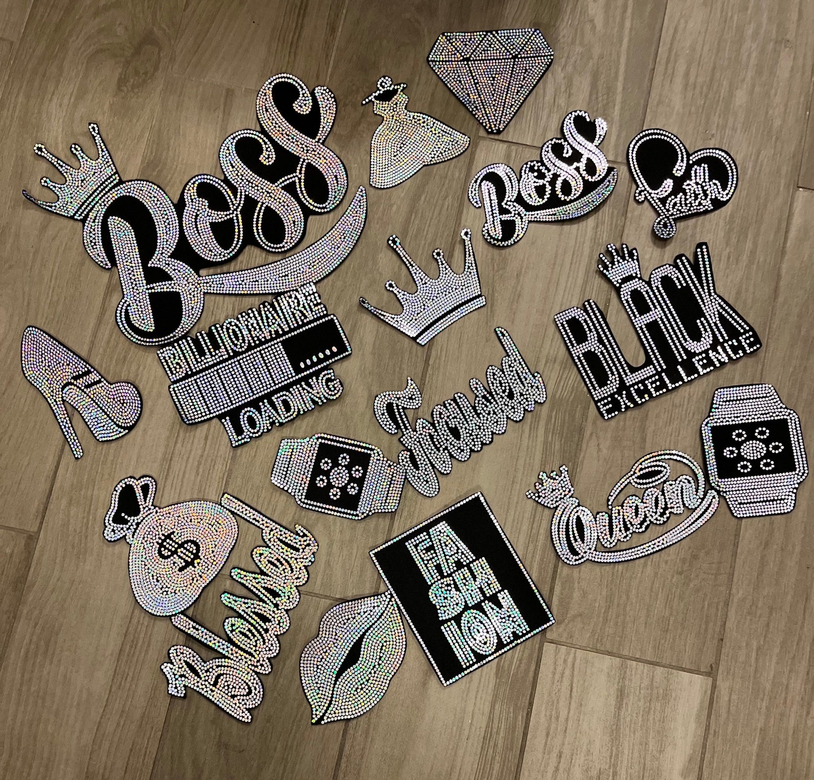 Boss Patch Set - Etsy