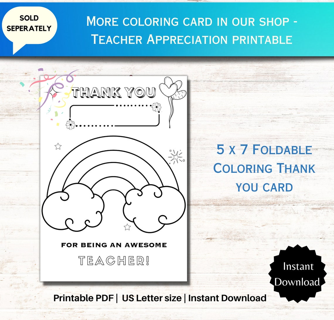 Teacher Appreciation Printable Teacher Appreciation Coloring Page ...