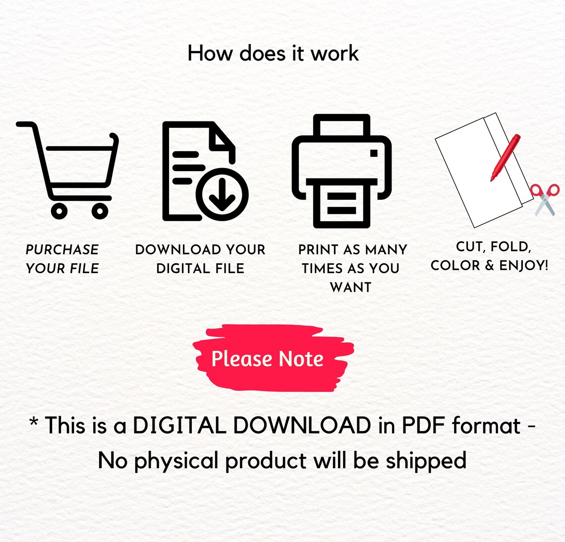 Happy Birthday Coloring Cards, 6 Fruits and Vegetable Coloring Cards ...