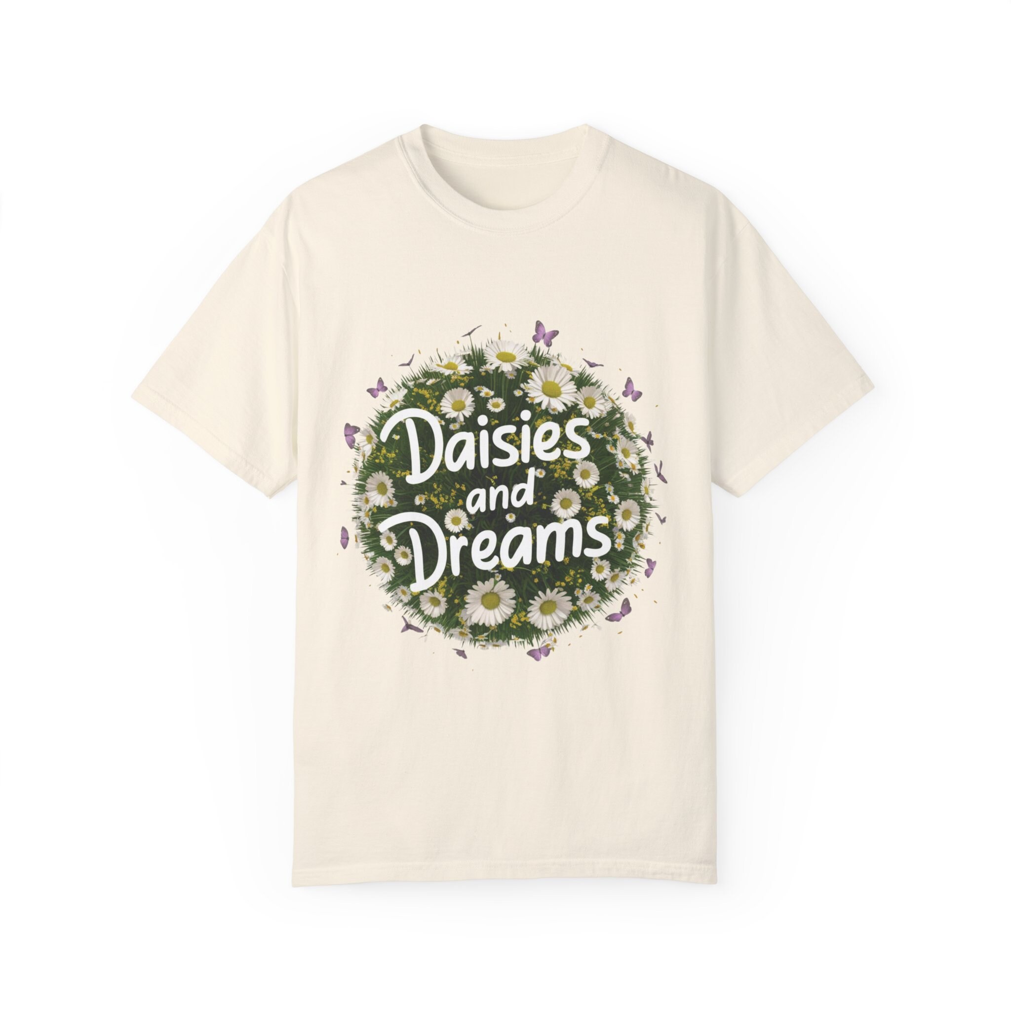 Daisy Butterfly Shirt, Daisy Flowers T Shirt, Daisy Floral T Shirt ...