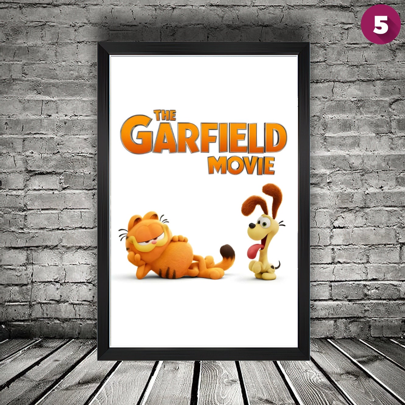 The Garfield Movie (2024) Posters by Edmilson Silva | Printblur