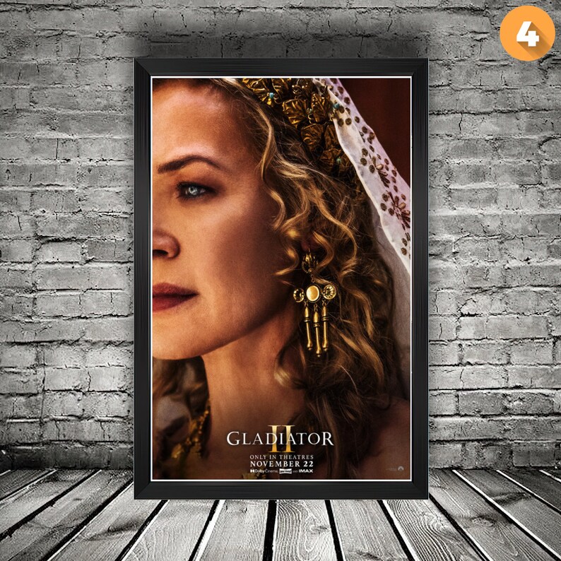 Gladiator II 2024 Movie Posters Gladiator 2 Ridley Scott Pedro Pascal ...