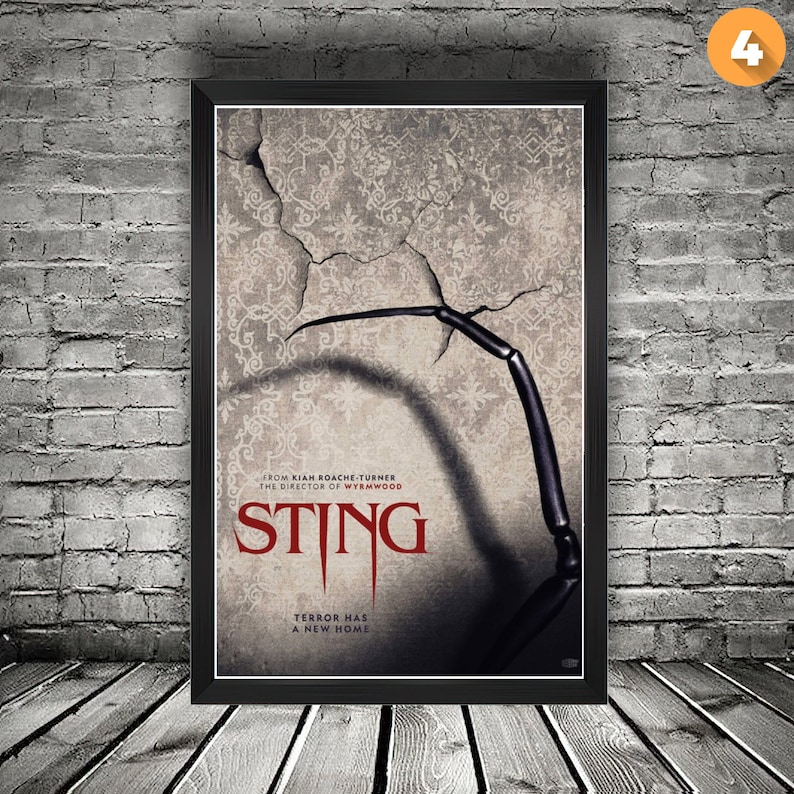 Sting 2024 Movie Posters Ryan Corr Horror Movies Thriller Film Posters Home Decor House Warming ...