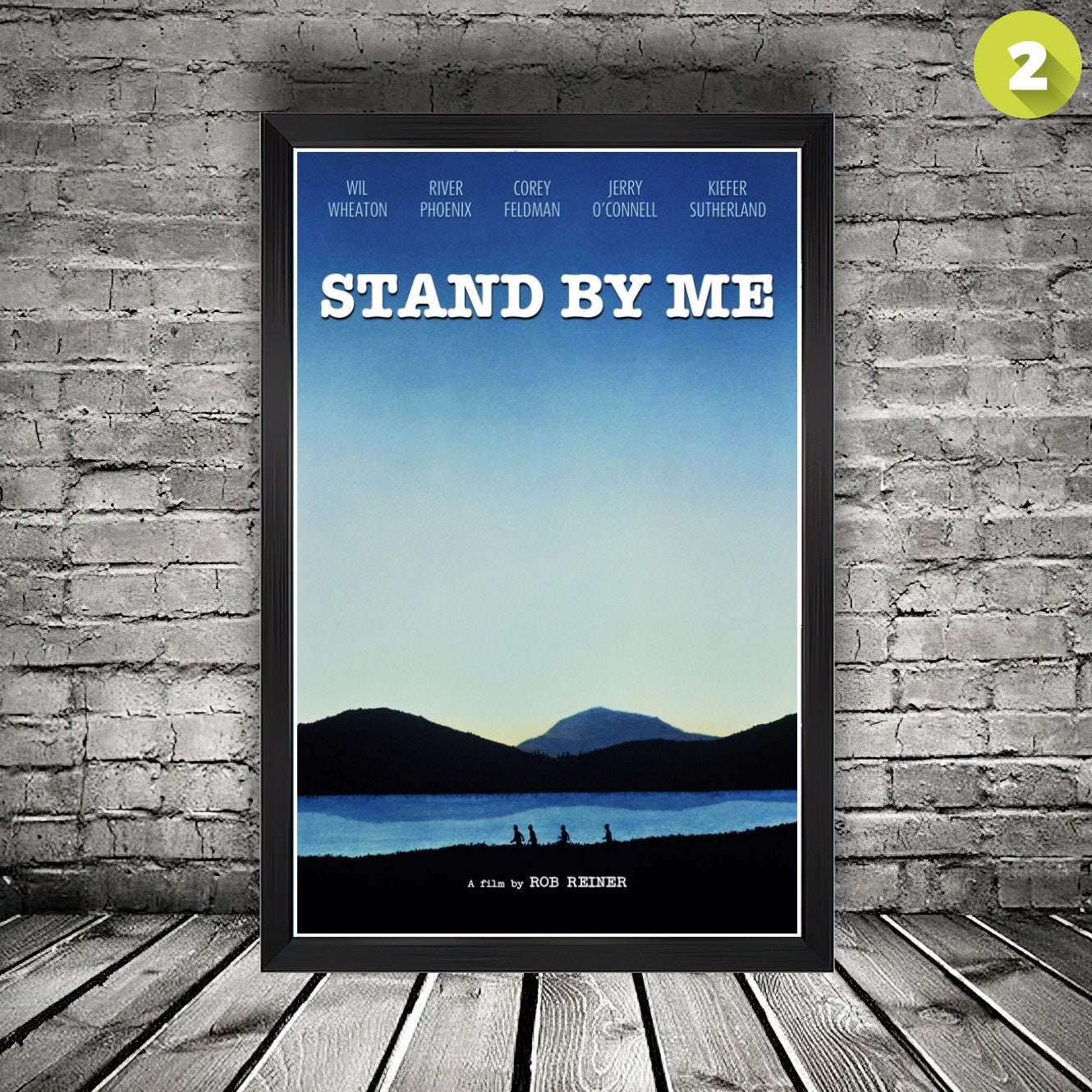 Stand by Me 1986 Movie Posters Rob Reiner Stephen King River Phoenix ...