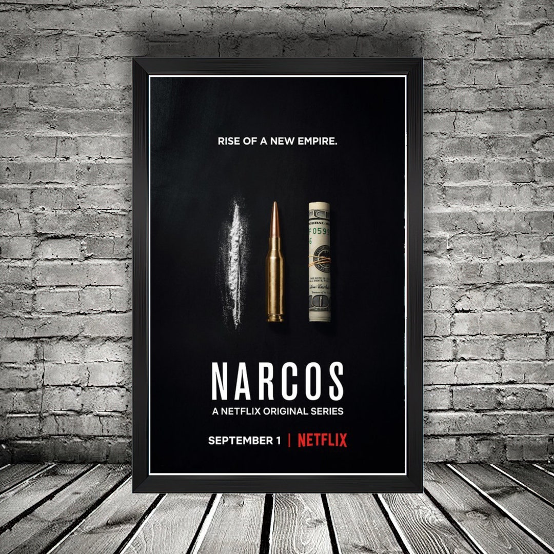 Narcos 2015 TV Series Posters Wall Art Crime Drama TV Series Home Decor Game Room Decor House ...