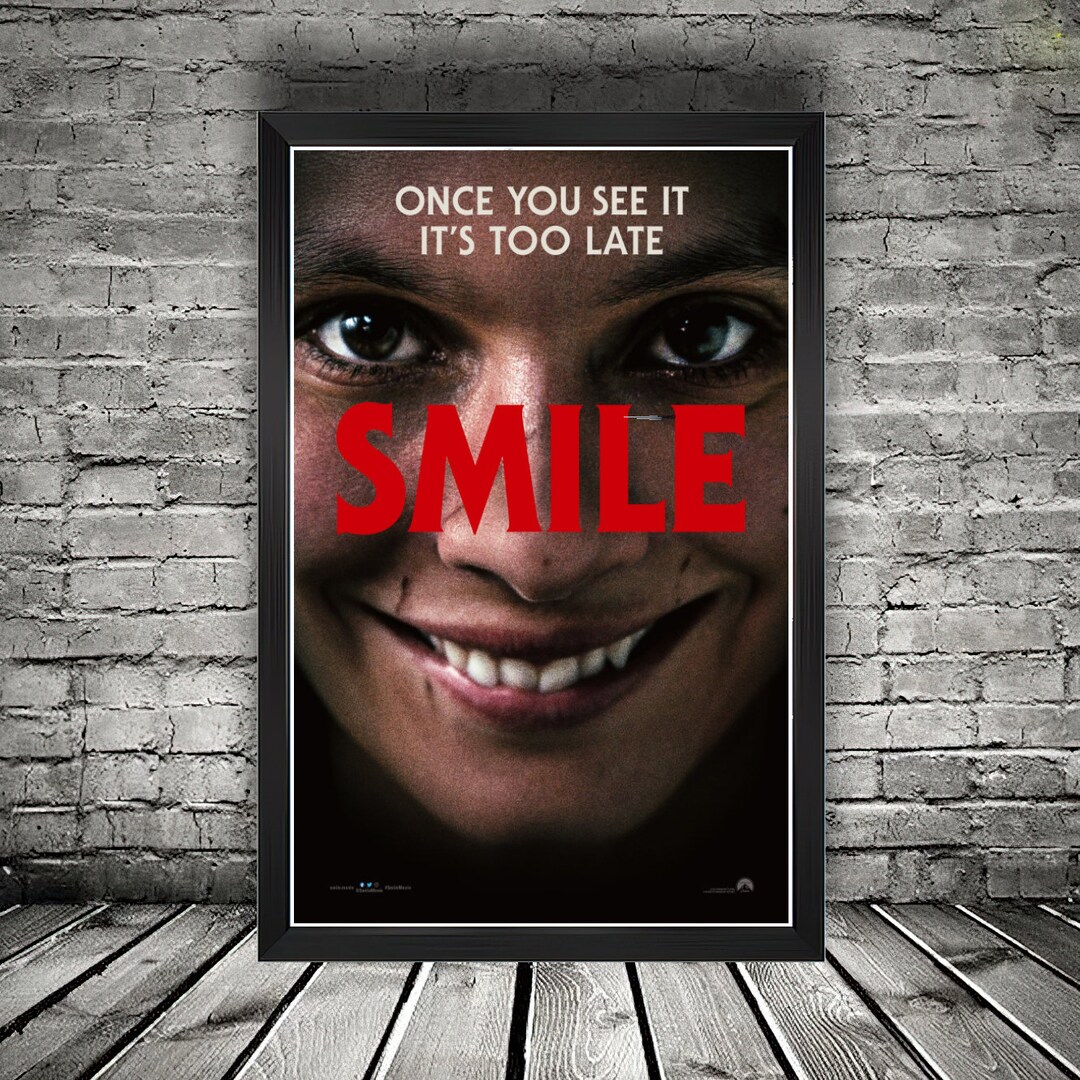 Smile 2022 Movie Posters Sosie Bacon Kal Penn Kyle Gallner Caitlin ...