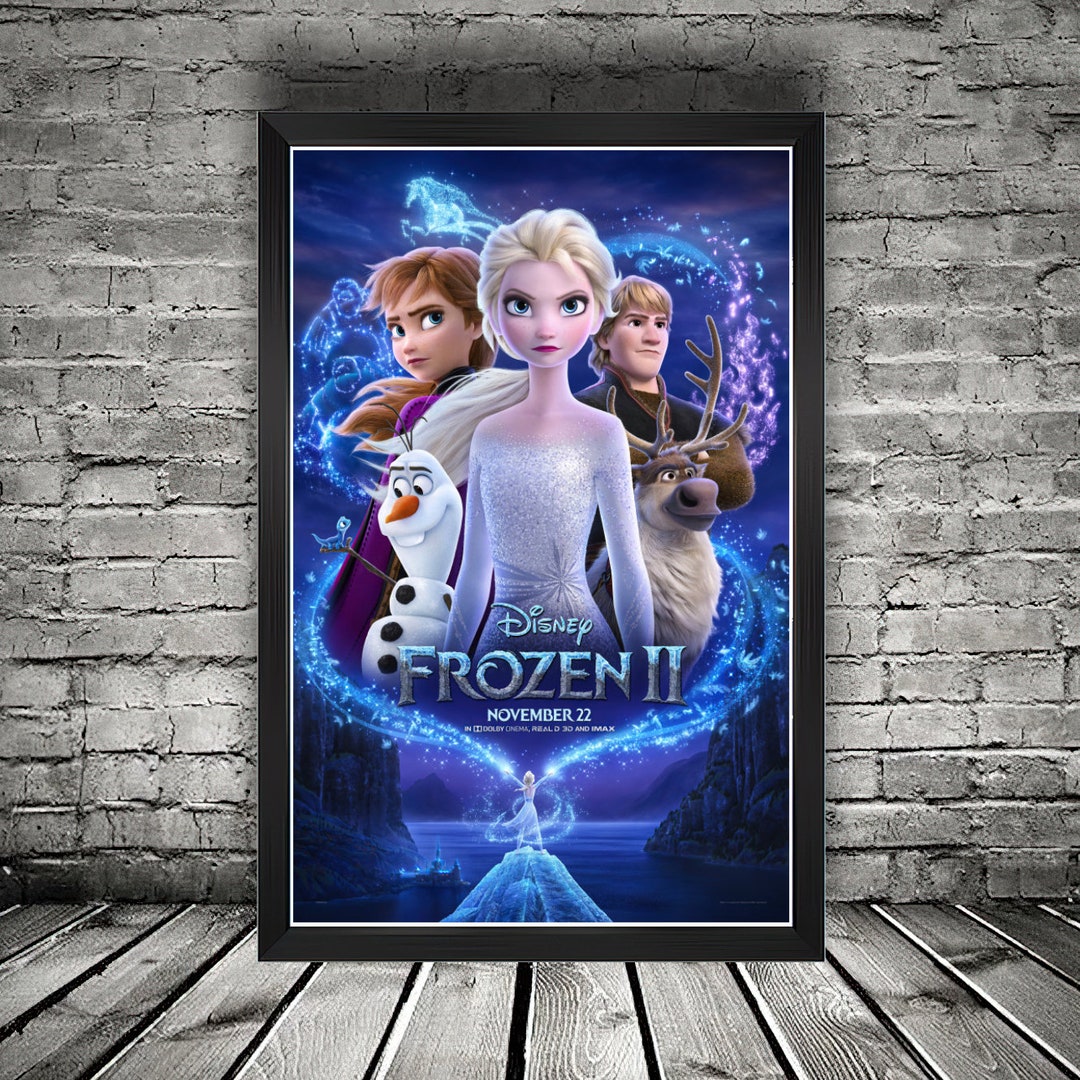 Frozen II 2019 Movie Posters Disney Elsa Menzel Kristen Bell Evan ...