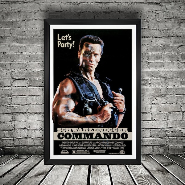 Commando Posters - Etsy