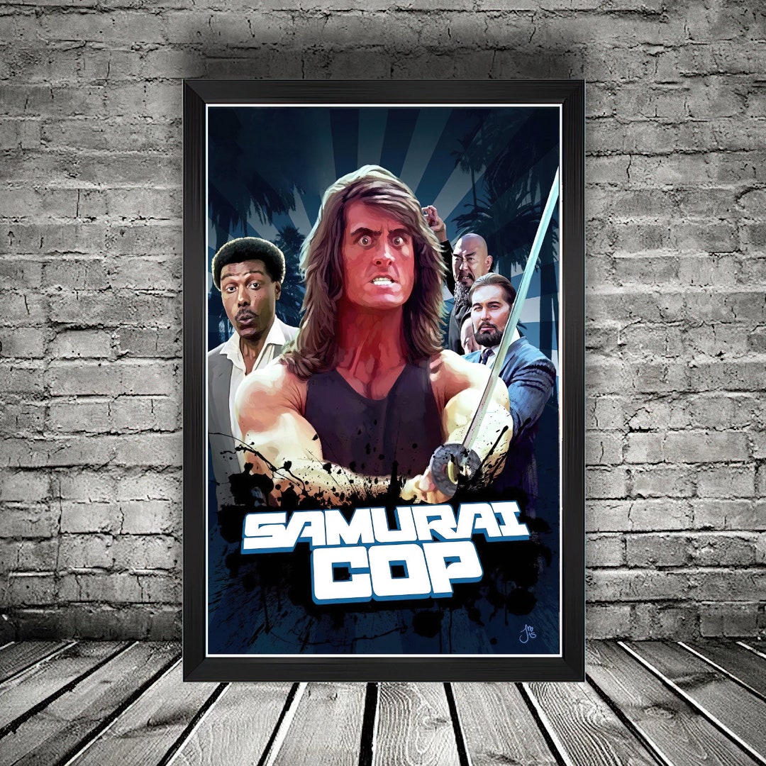 Samurai Cop 1991 Movie Posters B Movie Posters Bad Movie Posters Action ...