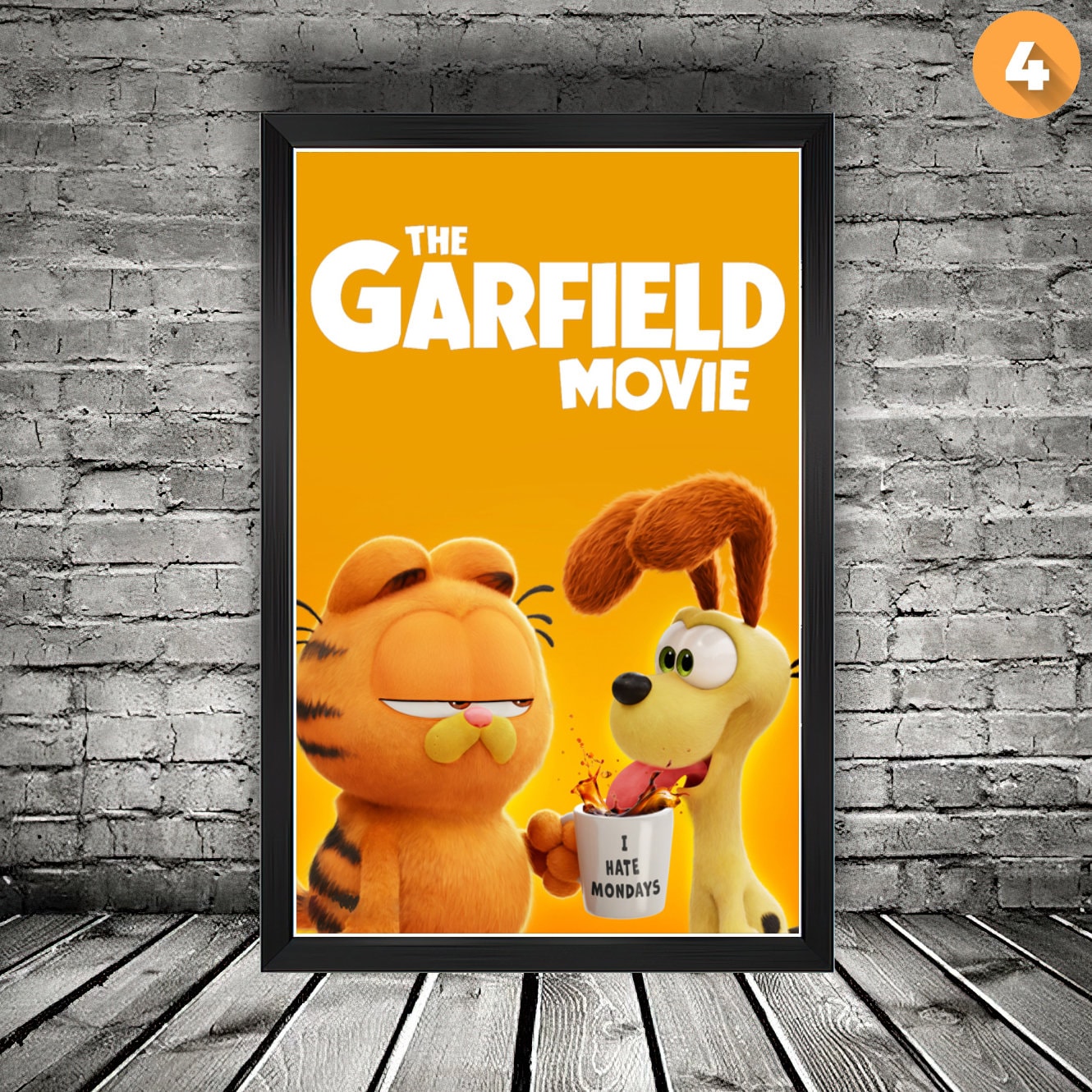 The Garfield Movie (2024) Posters by Edmilson Silva | Printblur