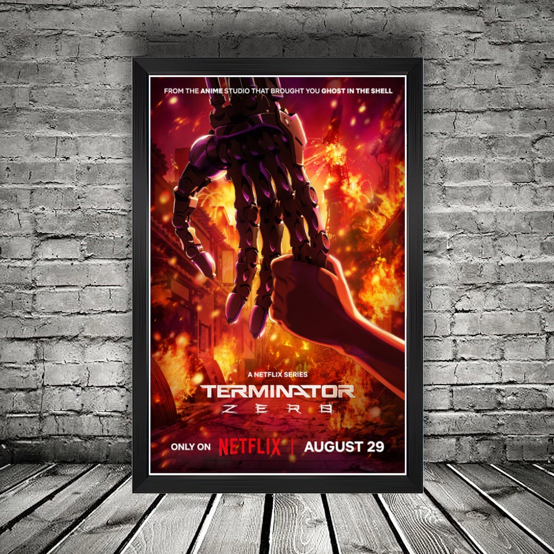 Terminator Zero 2024 TV Series Posters Terminator: the Anime Series ...