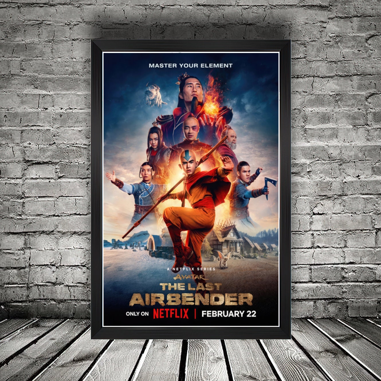 Avatar: The Last Airbender (2024) TV Series Posters | by Printblur