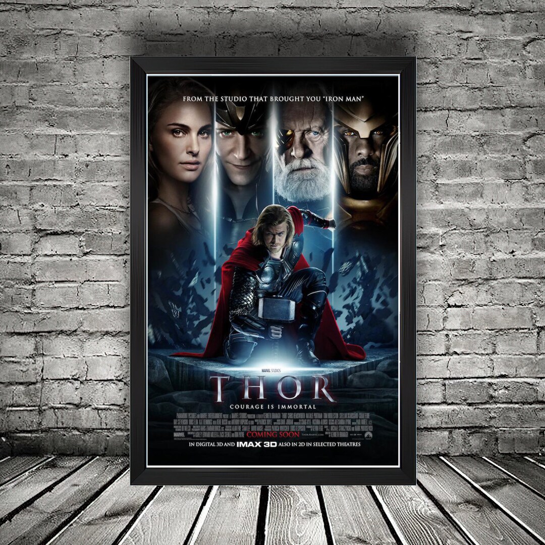Thor 2011 Movie Posters Superhero Posters Cinema Posters Home Decor ...