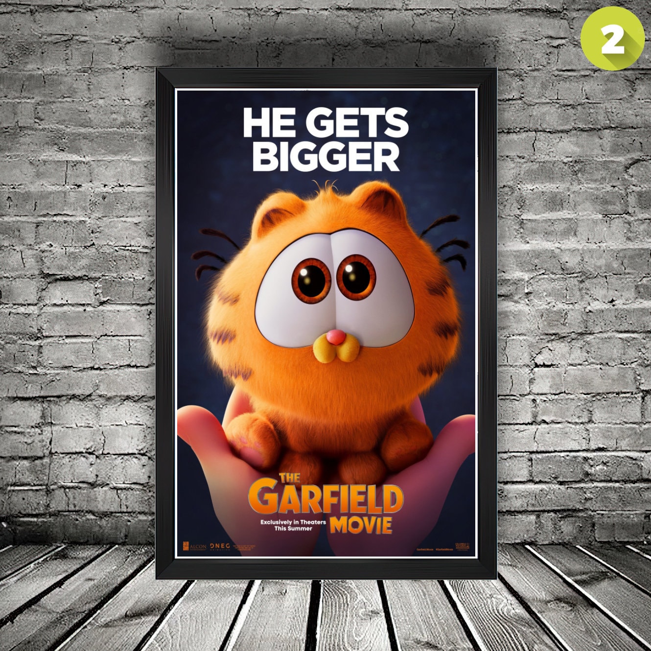 The Garfield Movie (2024) Posters by Edmilson Silva | Printblur