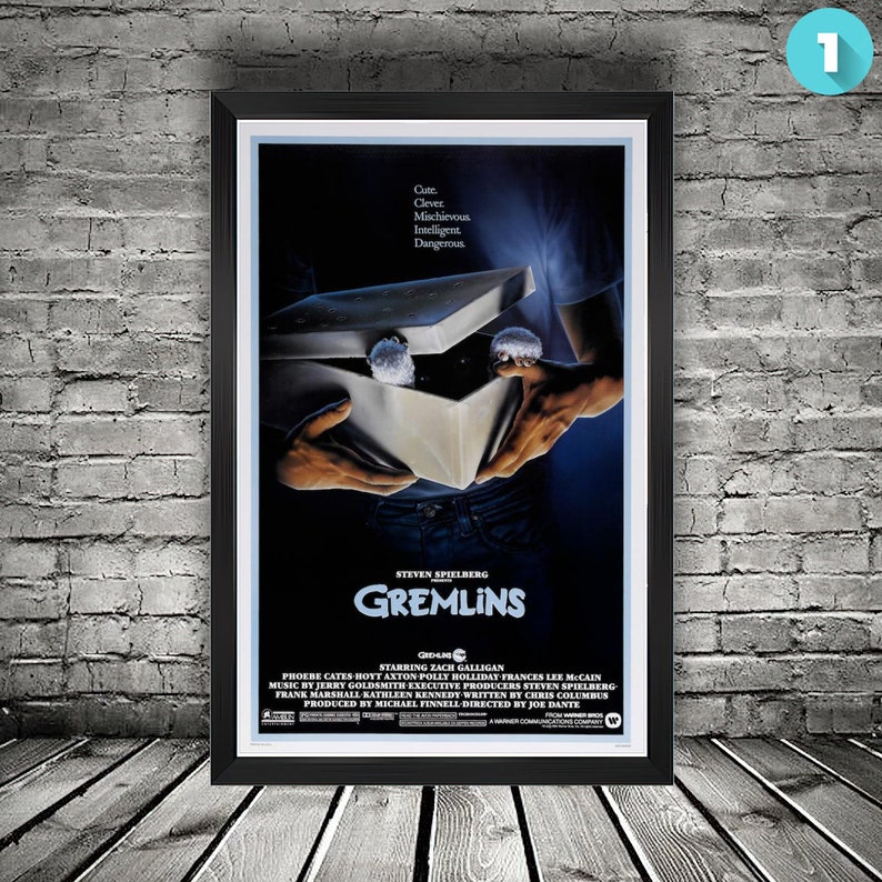 Gremlins 1984 Movie Posters Phoebe Cates Corey Feldman Horror Comedy ...