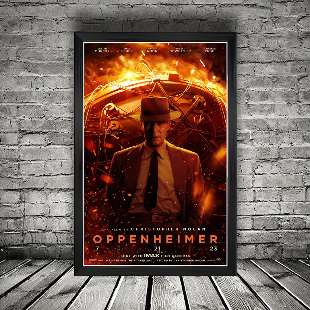 Oppenheimer 2023 Movie Posters Film Posters Cinema Posters TV Series ...
