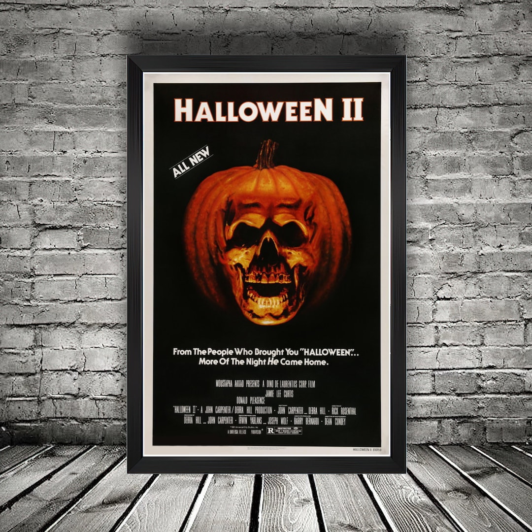 Halloween 2 1981 Movie Posters Cinema Posters Home Decor Game Room ...