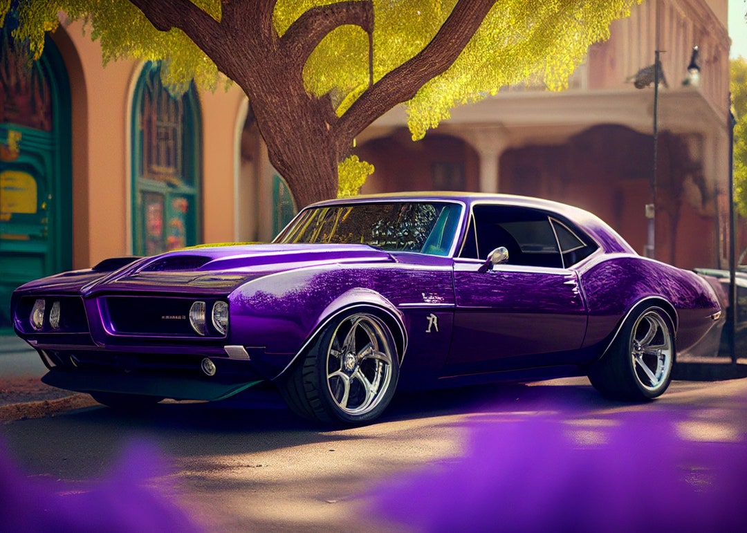 1968 Pontiac Firebird SVG, Classic Car, Vintage Car, Wall Art, Muscle ...