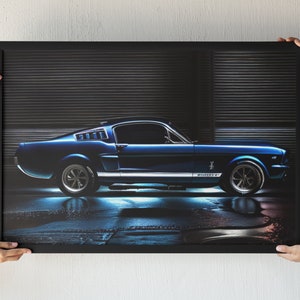 1965 Ford Mustang SVG, Classic Muscle Car Clipart, Vintage Mustang ...