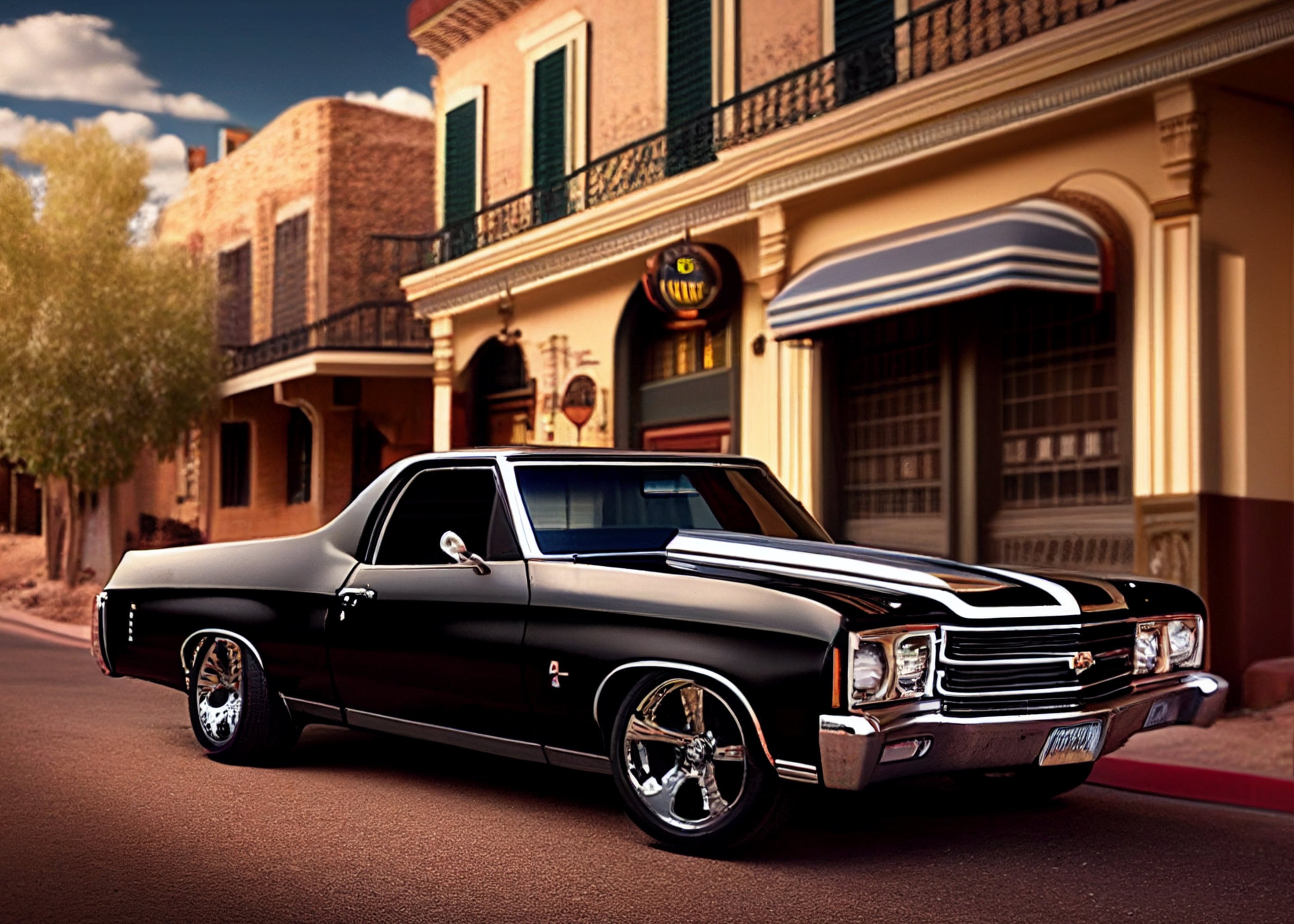 1970 El Camino SVG, Classic Car, Vintage Car, Wall Art, Muscle Car, Man ...