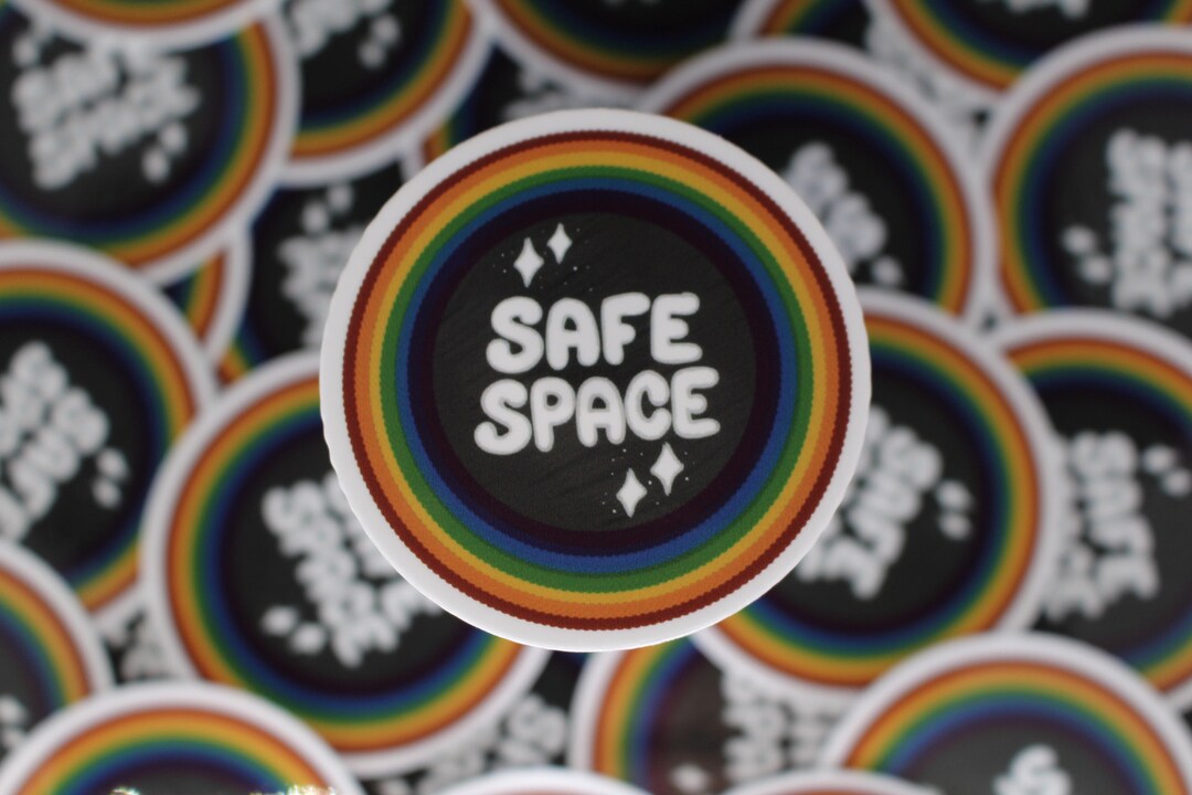 Safe Space Sticker - Etsy
