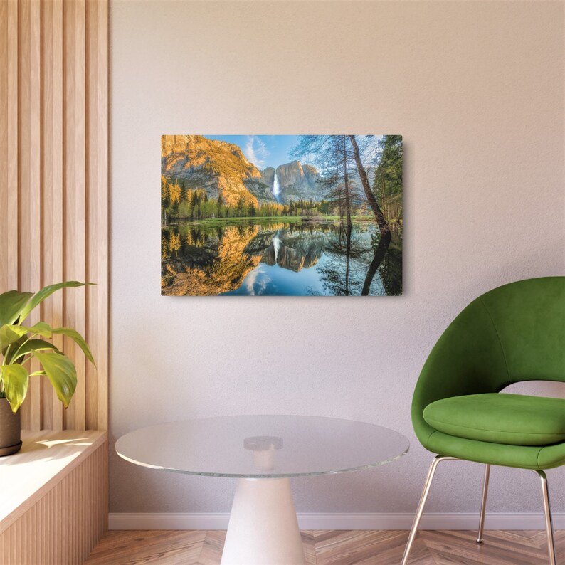 Yosemite Print, Framed Poster, Reflection Photography, National Park ...