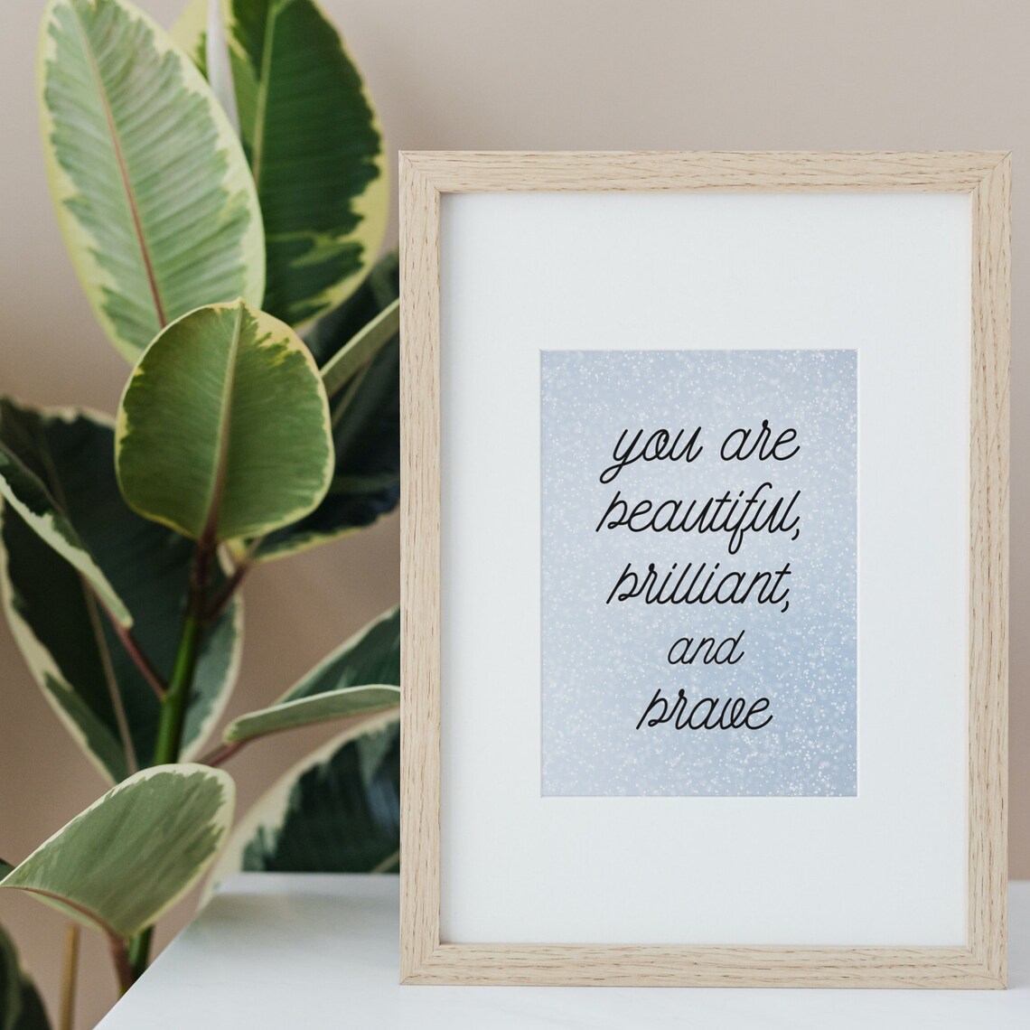 Printable Motivational Poster, 8.5x11", Positive Poster, Daily ...