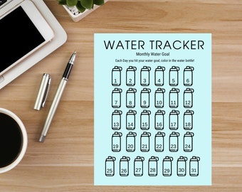 Printable Mindfulness Tracker, Daily Habit Tracker, Positivity Planner ...
