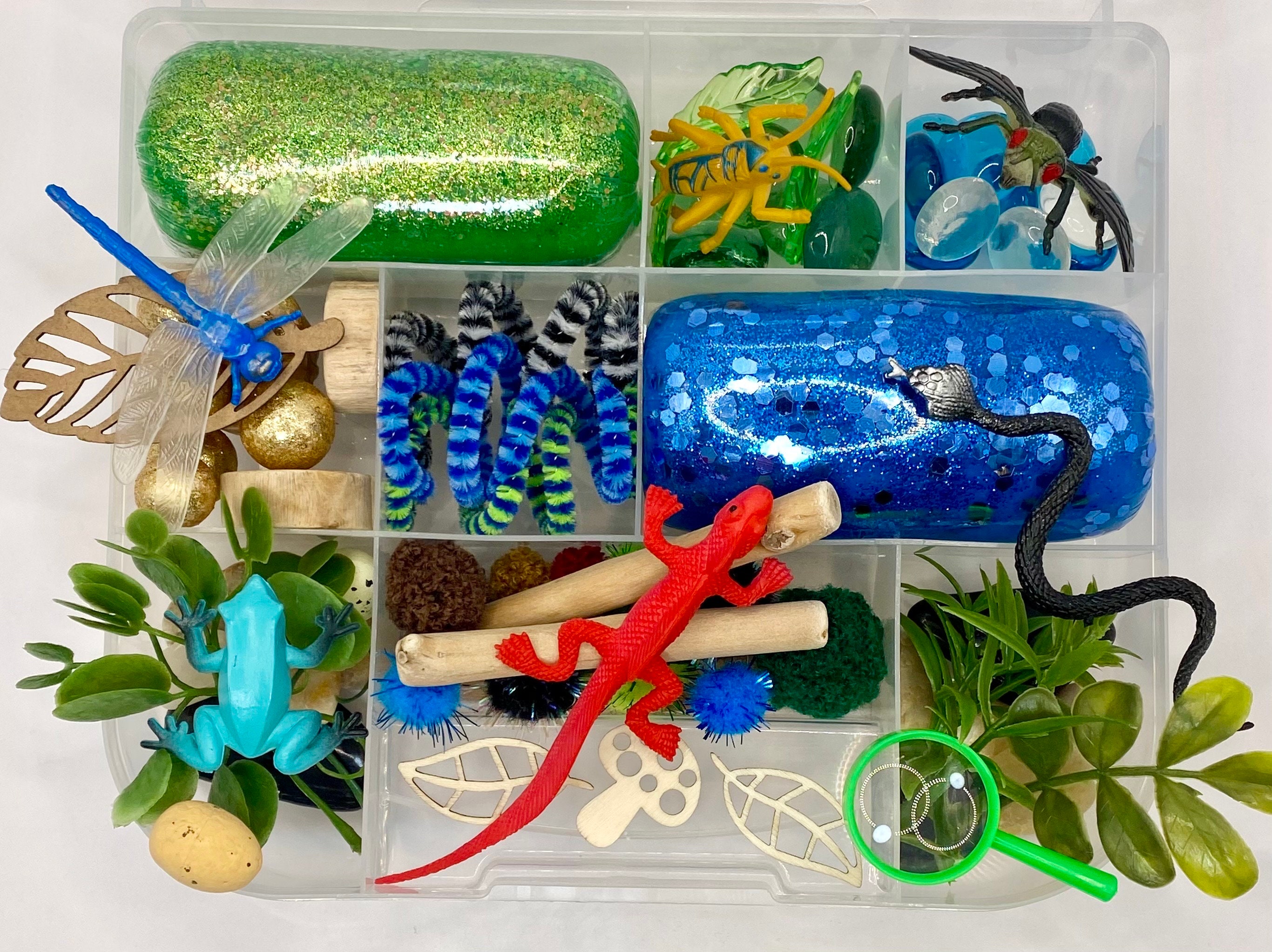 Insect and Reptile Play Dough Kit, Reptile Playdough Kit, Insect ...