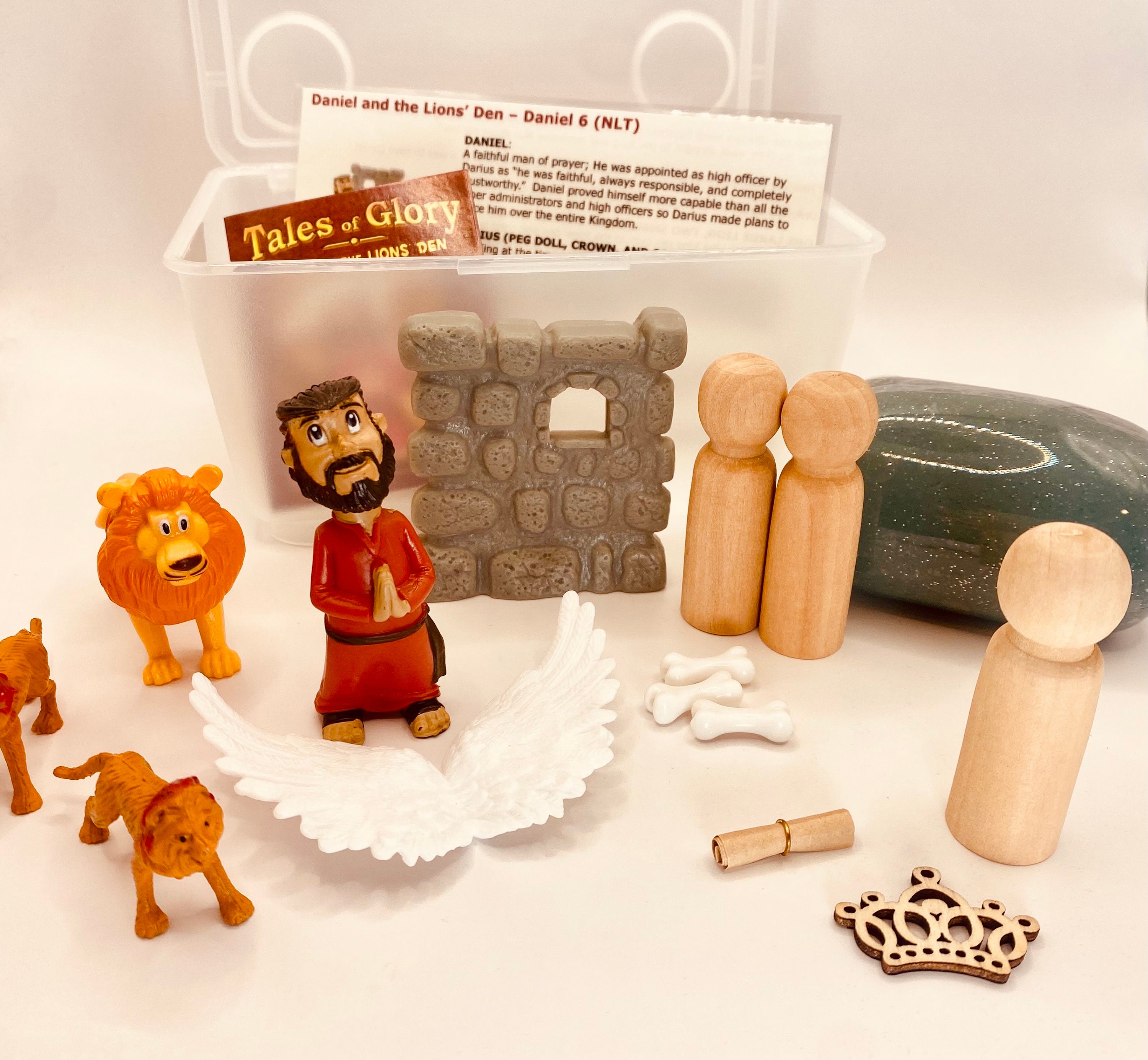 Daniel and the Lions' Den Sensory Kit, Daniel and the Lions' Den Bible ...