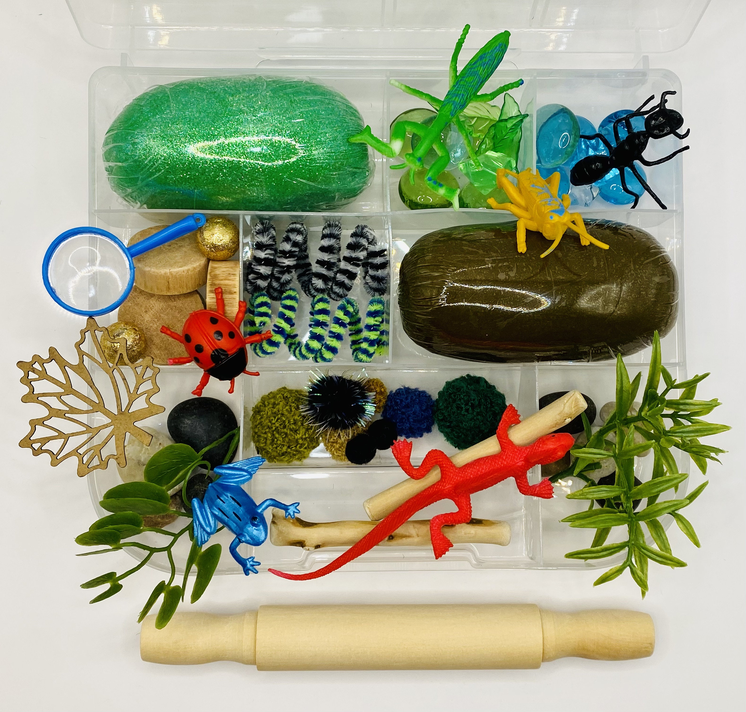 Insect and Reptile Play Dough Kit, Reptile Playdough Kit, Insect Playdough Kit, Bug Playdoh ...