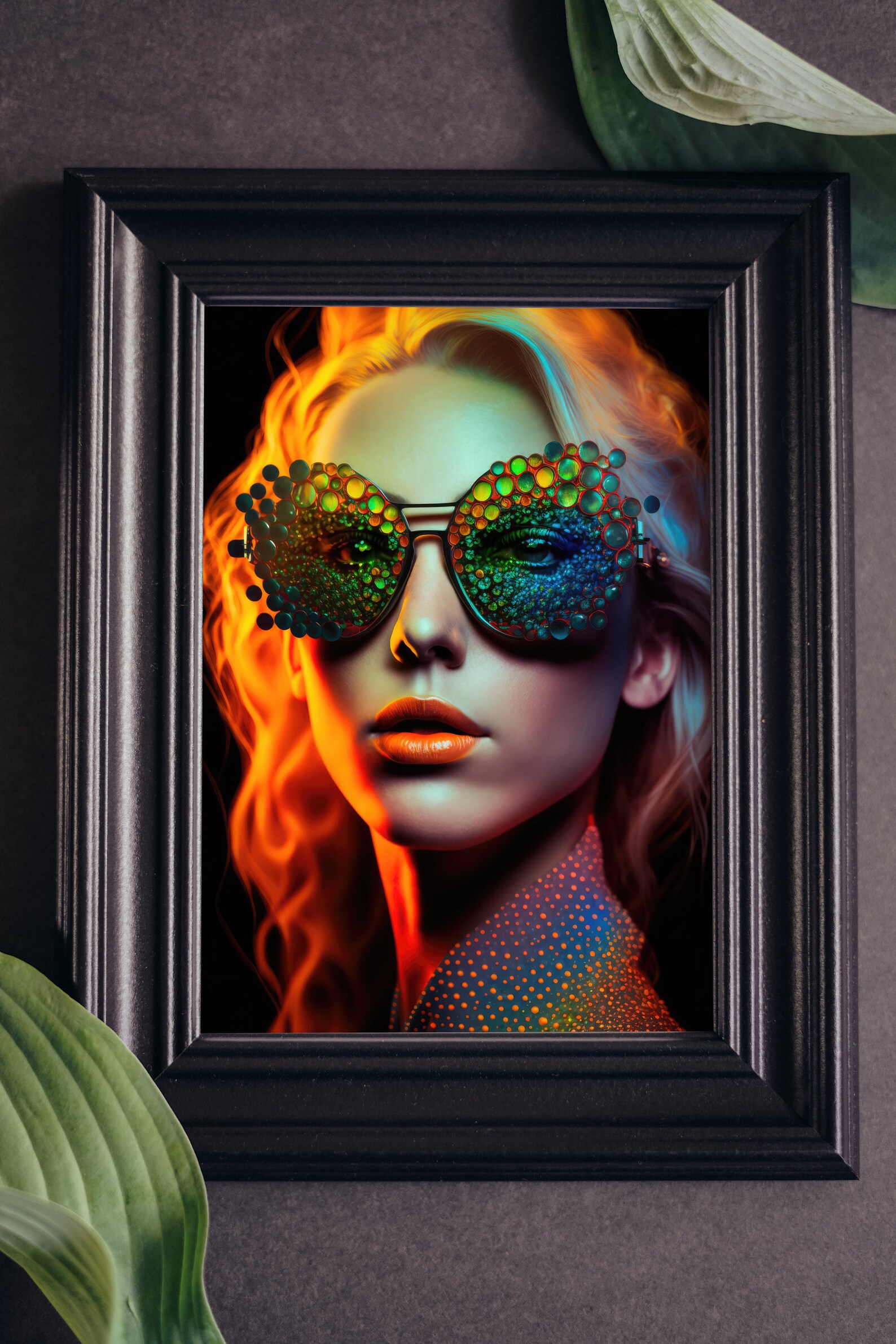 Beautiful Rockstar, AI Art, Digital Download, Wall Hanging, Music - Etsy