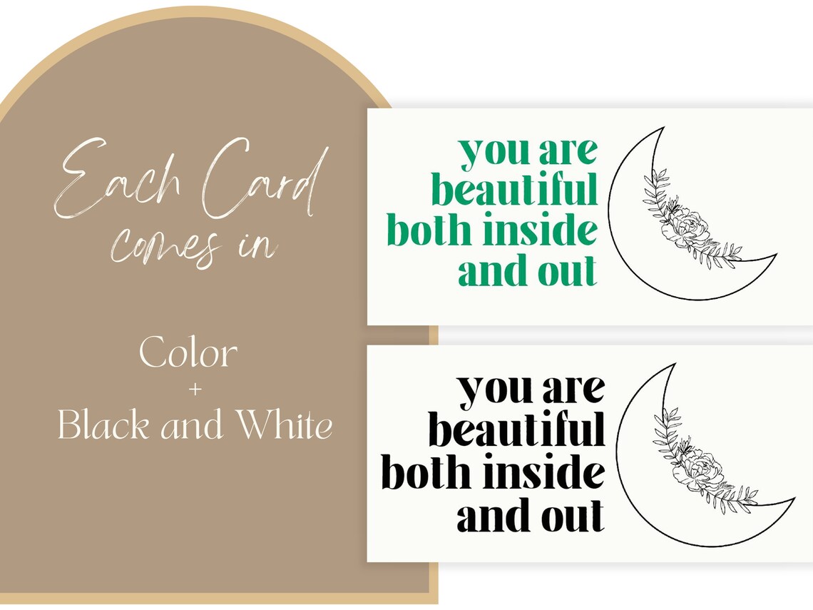 Affirmation Cards Printable, Printable Affirmation Cards, Kindness ...