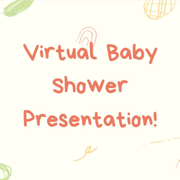 Virtual Baby Shower - Etsy