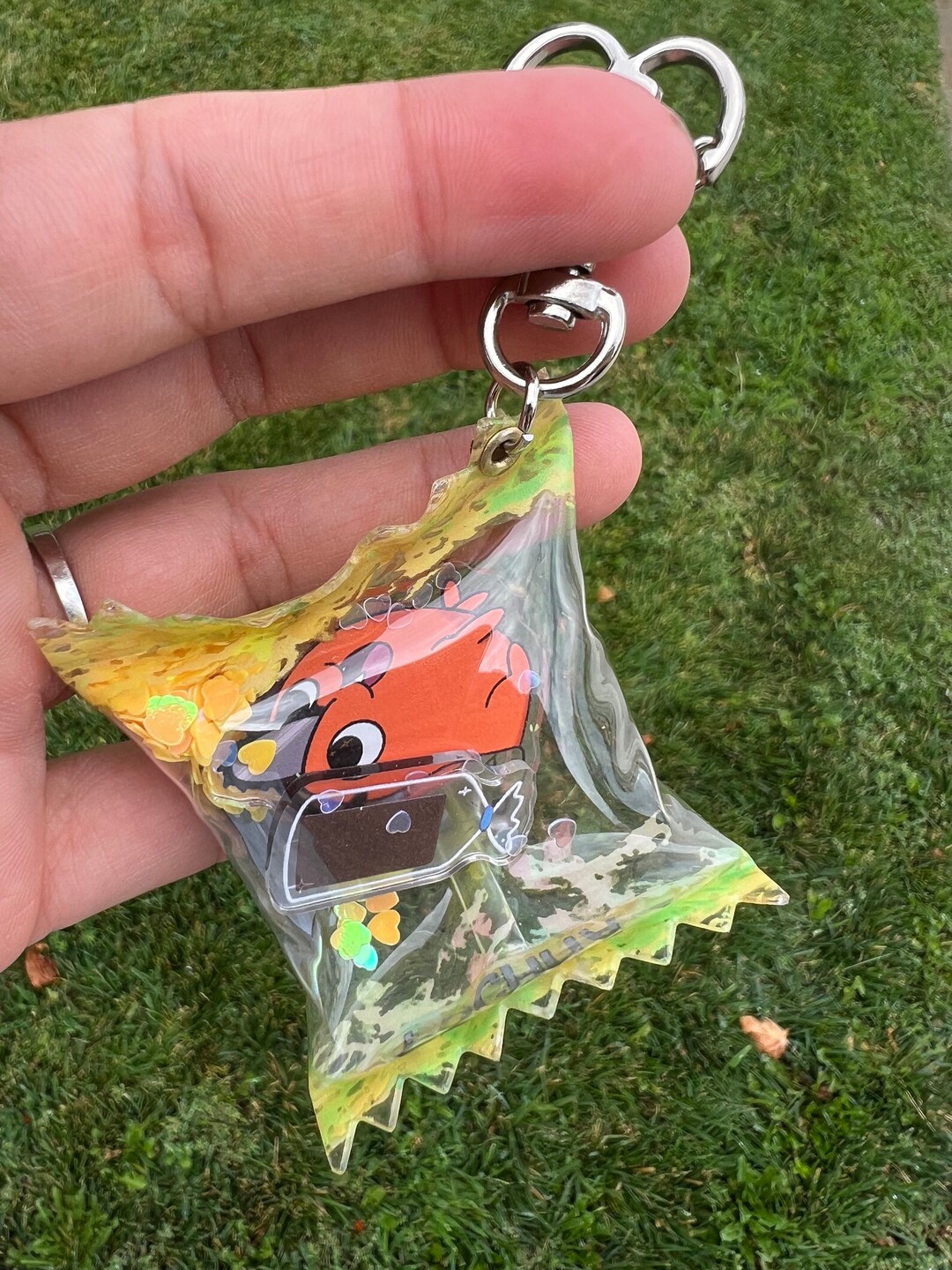 Demon Dog Candy Shaker Keychain - Etsy