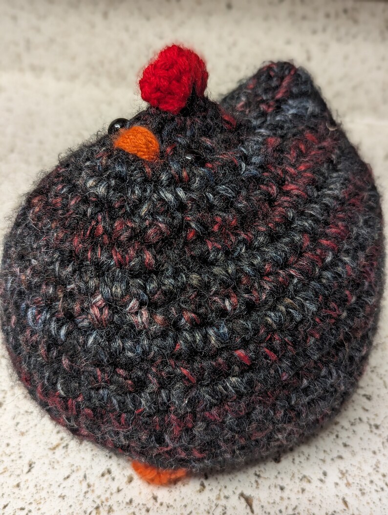 Knit Fat Mother Hen and Four Chicks Wool Silk Yarn - Etsy