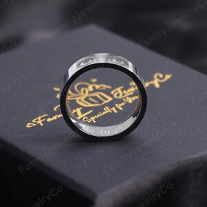 Personalized Human Eyes Ring for Women/men eye Love You, Engraved Your ...