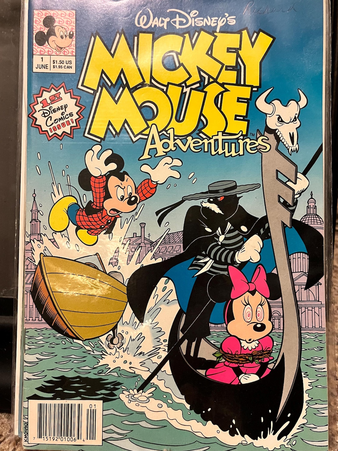 Walt Disney Mickey Mouse Adventures, Comic Book Issue One - Etsy